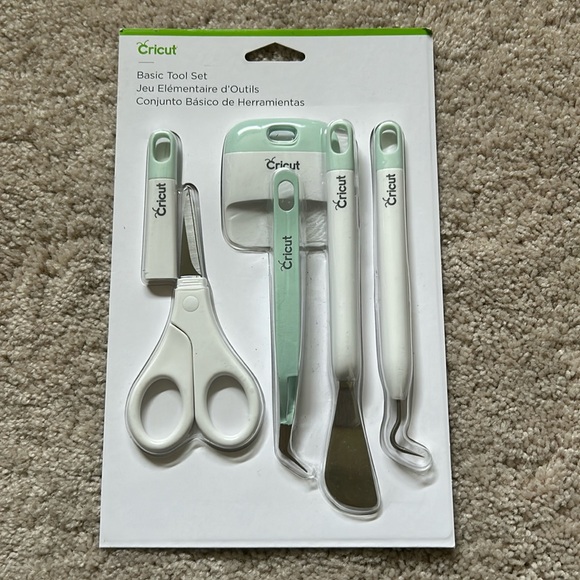 Cricut | Other | Nib Cricut Basic Tools Set Mint Green | Poshmark